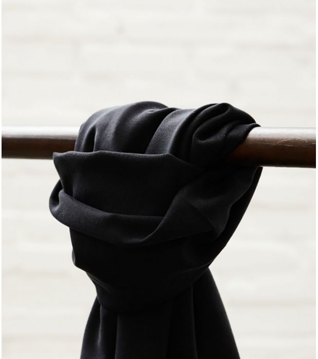 Tissu Soft Stretch twill - Black