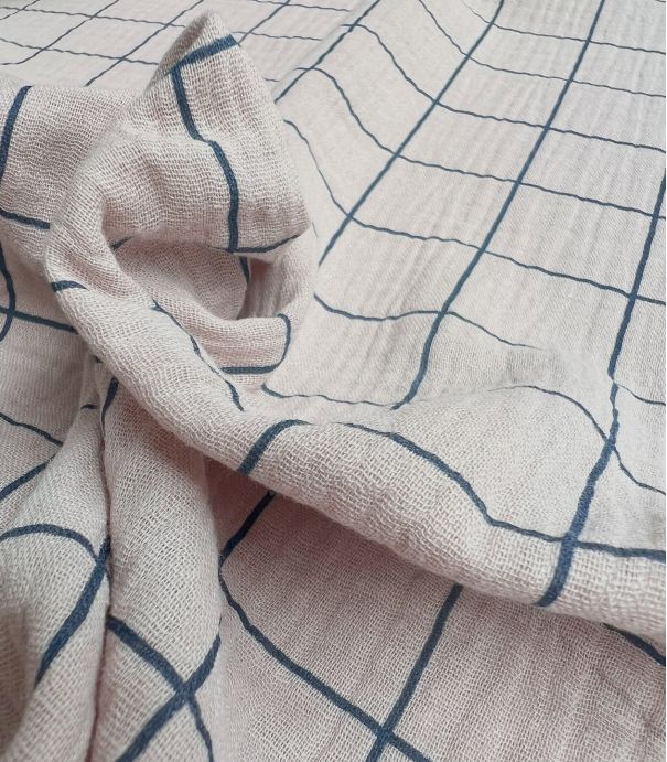 Tissus double gaze au mètre - cousette