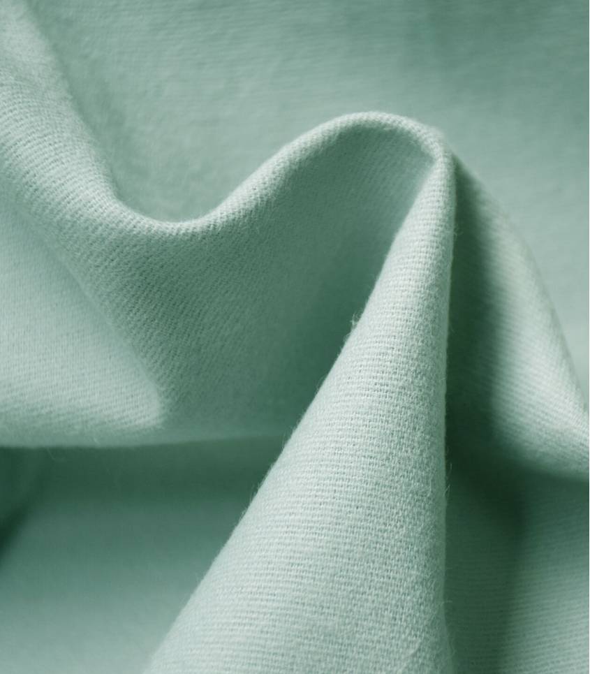 Tissu flanelle de coton - vert Tissu flanelle de coton - vert
